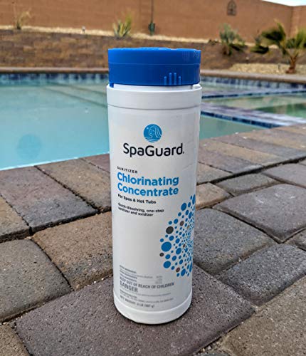 SpaGuard Spa Chlorinating Concentrate, 2 lb, Single, Advanced Spa Wate ...