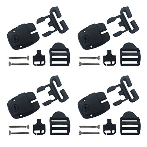 4 Set Spa Hot Tub Cover Broken Latch Repair Kit have Slot - Replace La ...