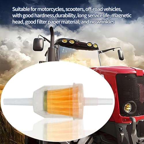 Inline Fuel Filter for Lawn Mower, Small Engine, Kohler, John Deere, K ...