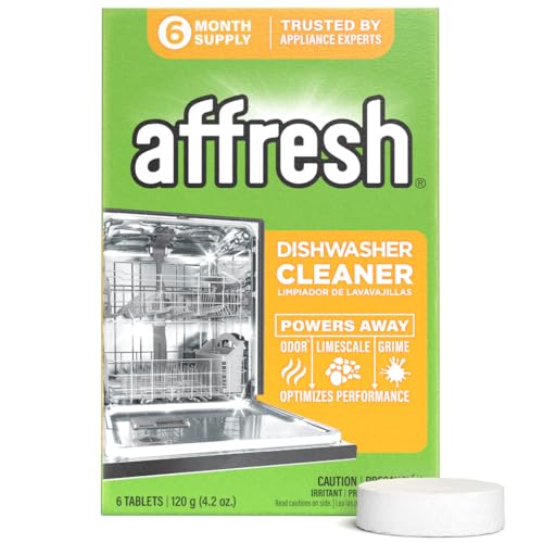 Affresh Dishwasher Cleaner, Helps Power Away Odor Causing Bacteria, Li ...