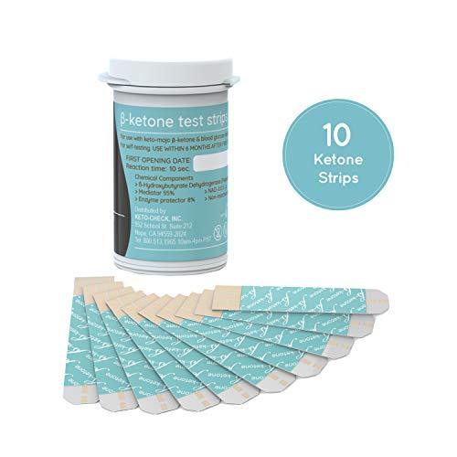 KETO-MOJO Blood Ketone and Glucose Testing Kit, Monitor Your Ketogenic ...
