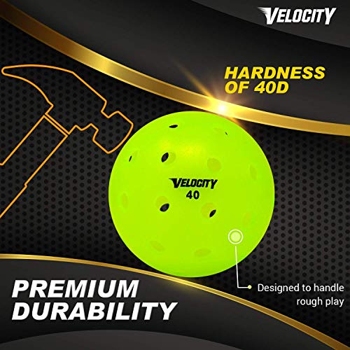 3 Pack Yellow Pickleballs – Ultra Pickleball