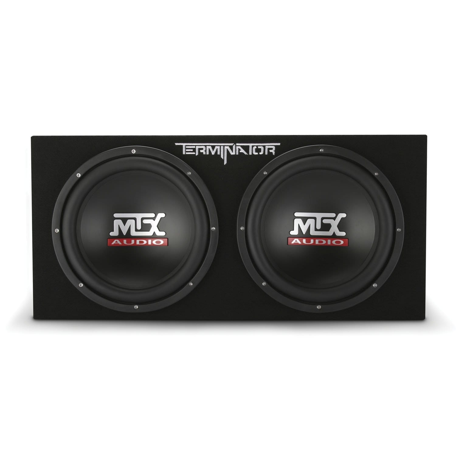MTX Audio Terminator Series TNE212D 1,200-Watt Dual 12-Inch Sub Enclos ...
