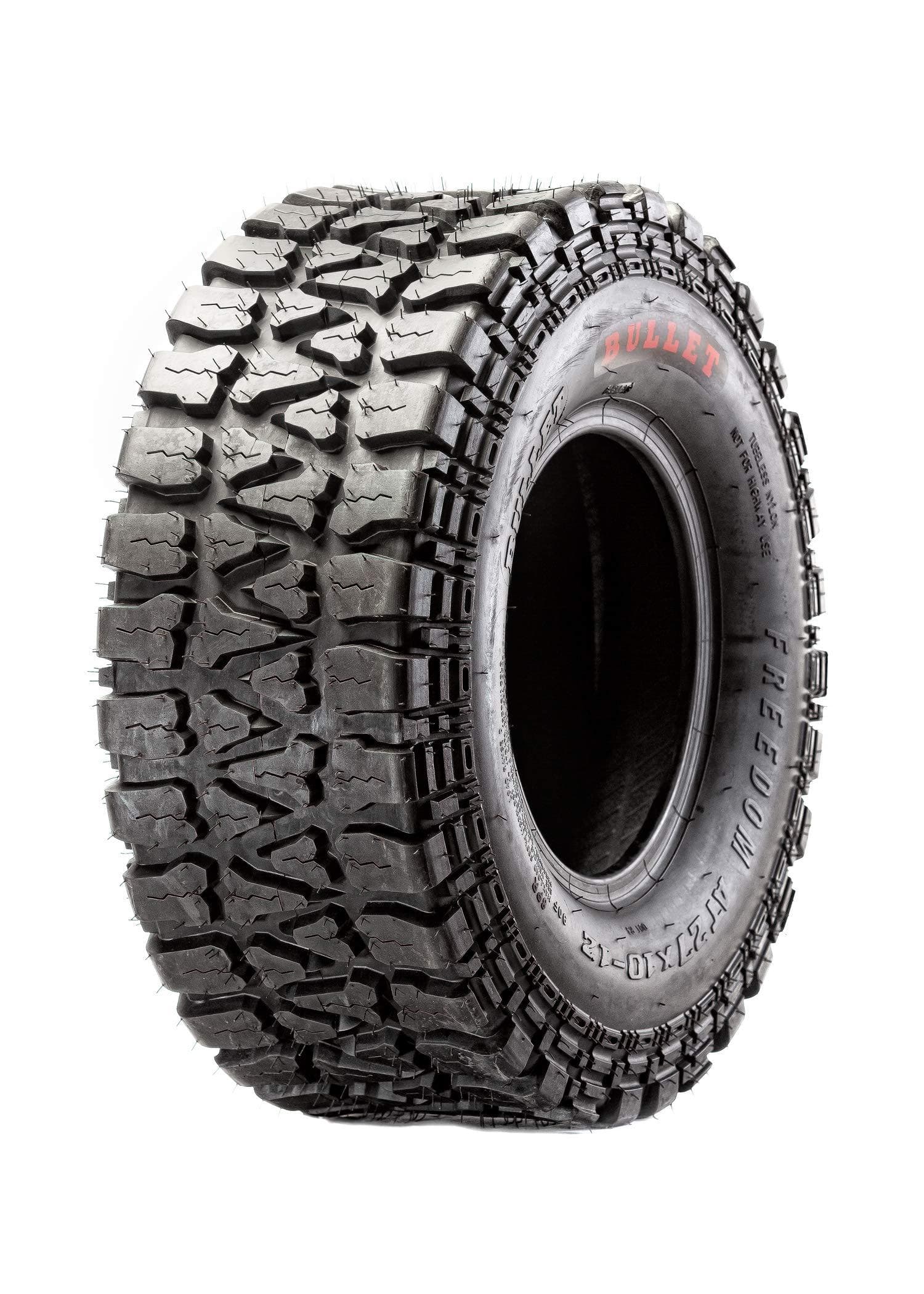 BULLET 8PLY RATED SET OF FOUR 27X10-12 UTV ATV TIRES – Ultra Pickleball