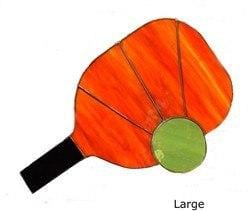 Stained Glass Pickleball Paddle – Ultra Pickleball